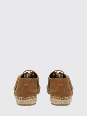 CastaÑer Ned Two-tone Suede Cowhide Lace-up Espadrilles