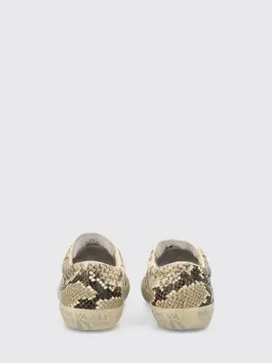 Premiata Python-print Leather Lace-up Sneakers
