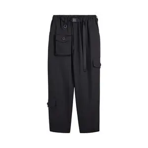 Y3 Sport Uniform Tapered Pants - Black