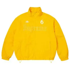 Supreme X Umbro Rhinestone Track Jacket - Yellow