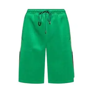Gucci Side Stripe Logo Shorts - Green