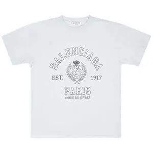Balenciaga College 1917 T-shirt - White