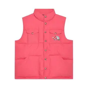 Gucci X The North Face Down Vest - Pink