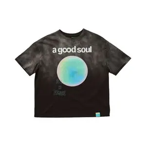 A GOOD SOUL Aura Field T-shirt 'faded - Black