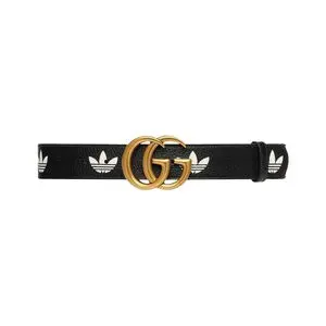 Gucci X Adidas Gg Marmont Belt /white - Black