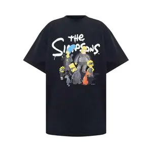 Balenciaga X The Simpsons T-shirt - Black