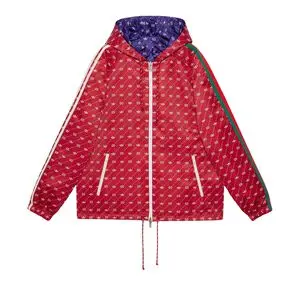 Gucci X Adidas Reversible Jacket /purple - Red
