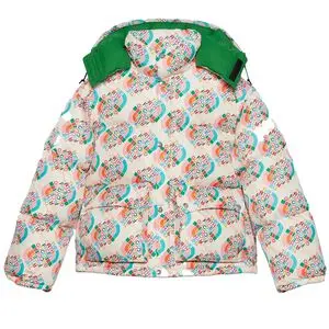 Gucci X The North Face Down Jacket /ivory - Multicolor