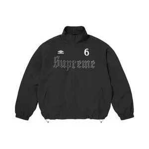 Supreme X Umbro Rhinestone Track Jacket - Black