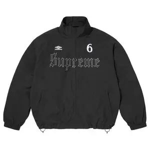 Supreme X Umbro Rhinestone Track Jacket - Black