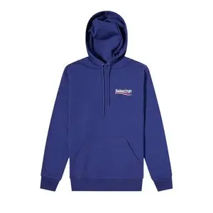 Balenciaga Political Campaign Hoodie - Blue