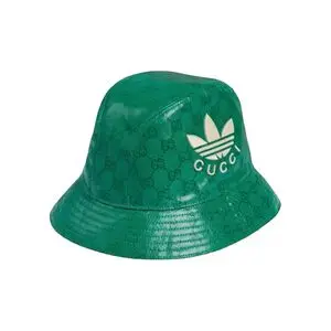 Gucci X Adidas Gg Canvas Fedora - Green