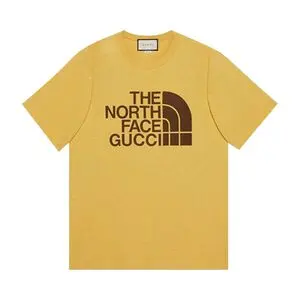 Gucci X The North Face Oversize T-shirt - Gold
