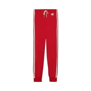 Gucci X Adidas Jersey Jogging Pant 'bright - Red