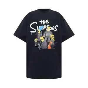 Balenciaga X The Simpsons T-shirt 'indigo - Blue