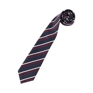 Gucci Striped Tie 'navy/purple/white - Blue