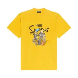 Balenciaga X The Simpsons T-shirt - Yellow