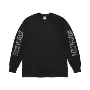 Supreme X Spitfire Long-sleeve Tee - Black