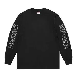 Supreme X Spitfire Long-sleeve Tee - Black