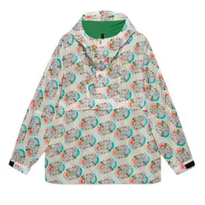 Gucci X The North Face Nylon Jacket 'ivory/multicolor - Cream