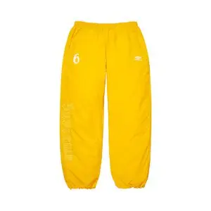 Supreme X Umbro Rhinestone Track Pant - Yellow