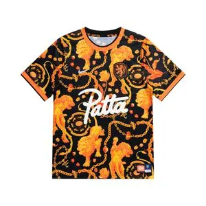 Nike Netherlands X Patta Knvb Pre-match Jersey 'black - Orange
