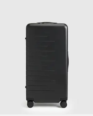 Quince Trunk Check-in Suitcase - Black