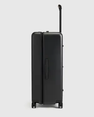 Quince Trunk Check-in Suitcase - Black