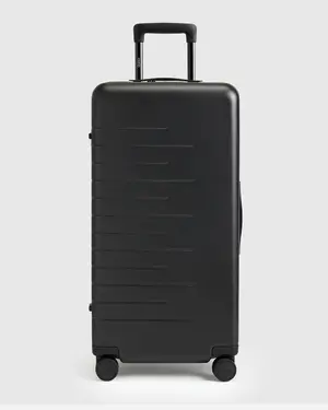 Quince Trunk Check-in Suitcase - Black