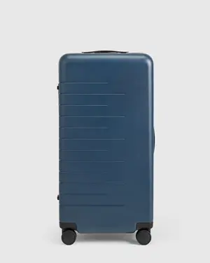 Quince Trunk Check-in Suitcase Navy