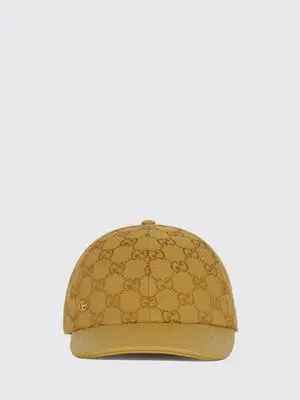Gucci Monogrammed Baseball Cap - Cream