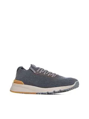 Brunello Cucinelli Wool Knit Sneakers