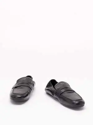 Prada Antiqued Calf Leather Loafers - Multicolor