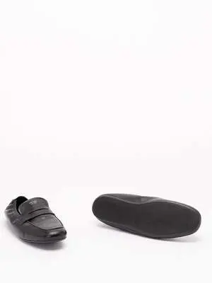 Prada Antiqued Calf Leather Loafers - Multicolor