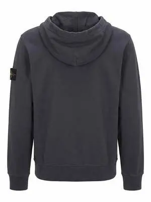 Stone Island Organic Cotton Fleece Hoodie Sweatshirt - Multicolor