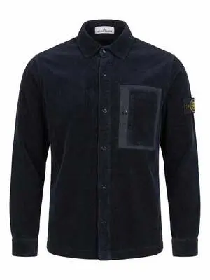 Stone Island Organic Cotton Corduroy Shirt - Multicolor