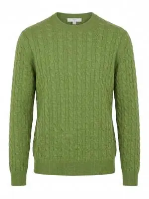 Malo Cable Knit Crewneck Sweater - Multicolor