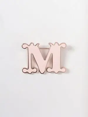 Max Mara Monogram Brooch