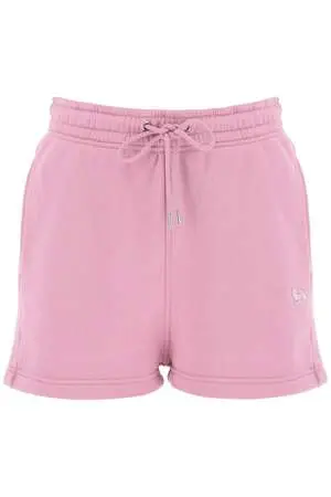 Maison Kitsuné Cotton Mini Shorts For - Pink