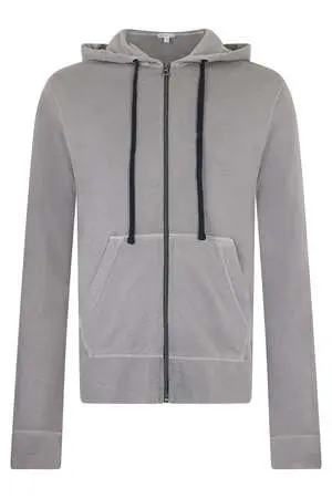 JAMES PERSE Hooded Zip Sweatshirt