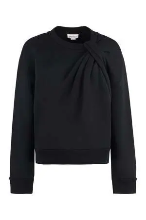 Alexander McQueen Knot-embellished Cotton Sweatshirt