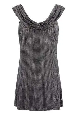 Giuseppe Di Morabito Embellished Sleeveless Mini Dress - Grey