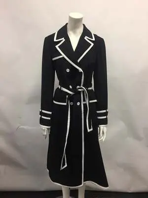 Thom Browne Belted Tweed Jacket - Black