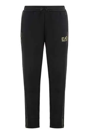 EA7 Soft Sports Pants Fw25 Collection - Black