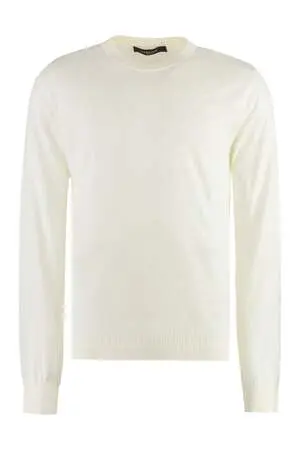 Versace Long Sleeve Cotton Blend T-shirt
