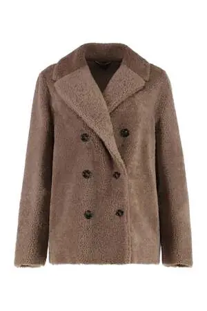 MAX MARA S MAX MARA Futura Shearling Coat
