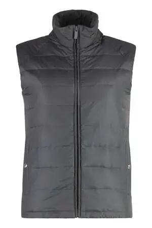 Thom Browne Full Zip Down Vest - Grey