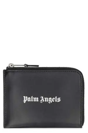 Palm Angels Mini Leather Card Holder