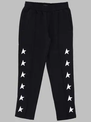 GOLDEN GOOSE Mini Jogging Pants With Multistar Design