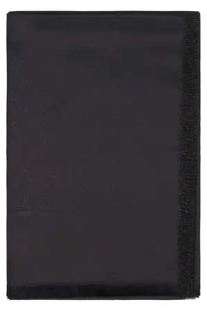 Gucci Gg Silk Wool Shawl - Black